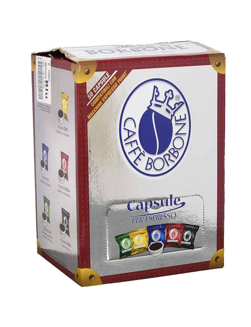 CAPSULES BORBONE NOIR (10 capsules compatibles Lavazza espresso point)